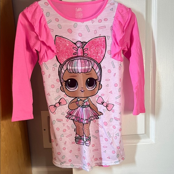 L.O.L. Surprise! | Pajamas | Lol Surprise Pink Kids Pajamas Nightgown ...